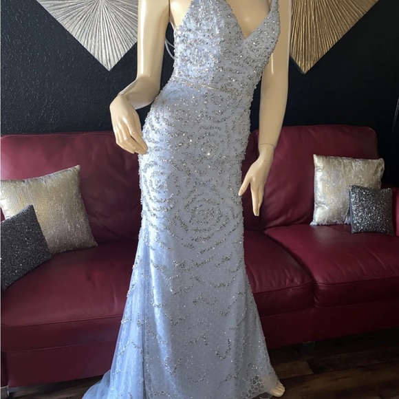 Gianni Bini | Dresses | Gb Gianni Bini I Blue Party Formal Prom Long ...